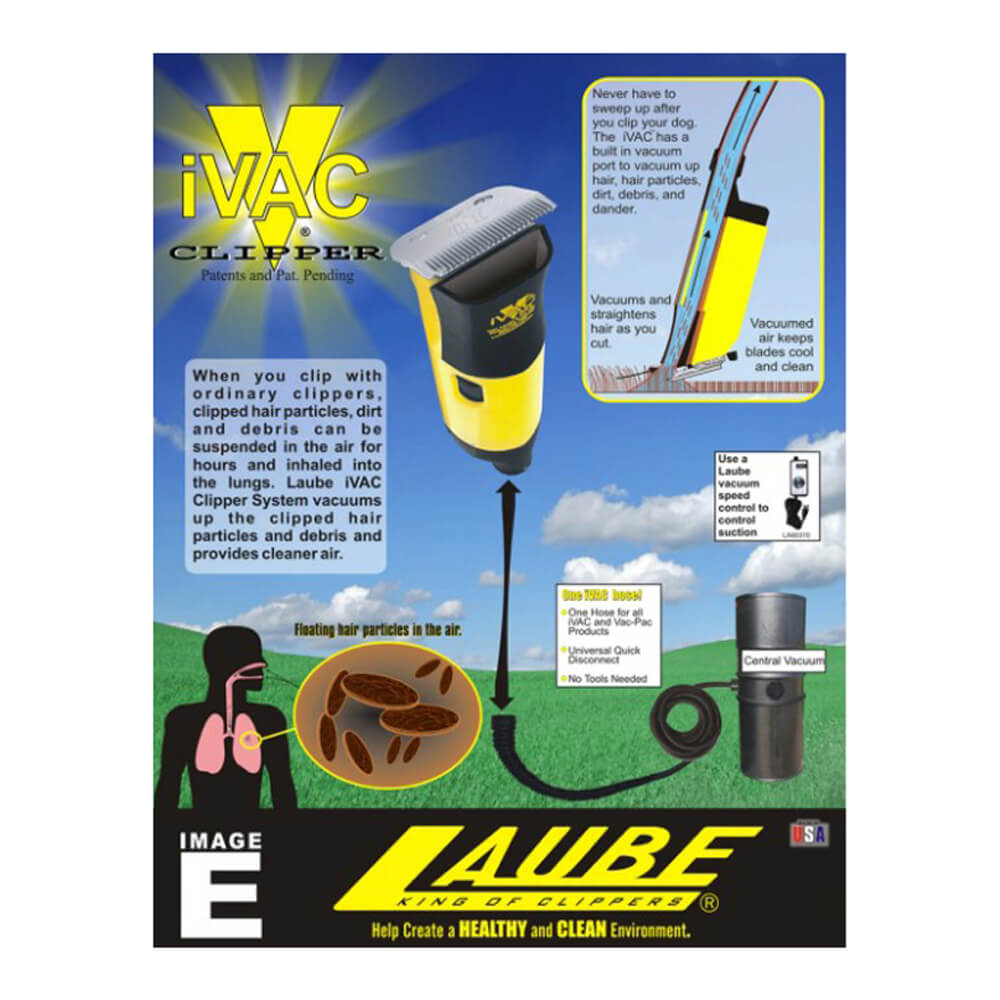 Laube 851 iVAC Clipper Kit for Animals - Pet Supplies 4 Less