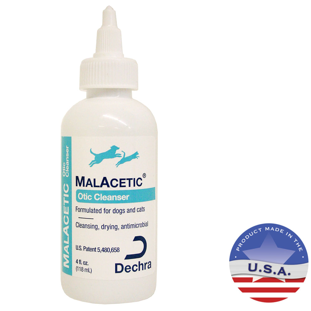 MalAcetic Otic Cleanser, Dog Ear Cleanser - Pet Supplies 4 Less