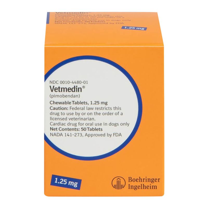 Vetmedin (Pimobendan) Chewable Tabs for Dogs | Pet Pharmacy - Pet ...