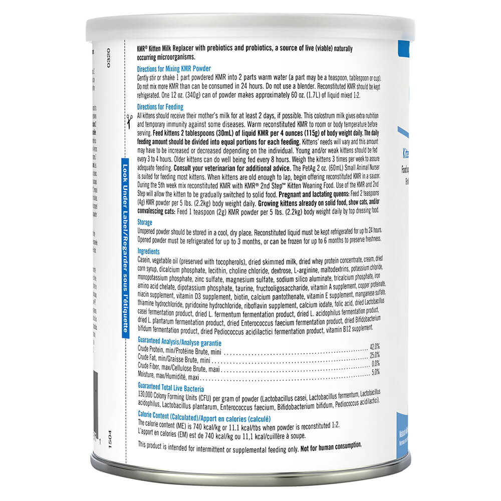 KMR, Kitten Food Supplement, 12 oz Can - Pet Supplies 4 Less