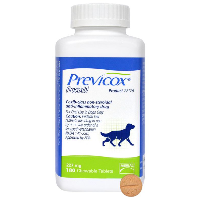 Rx Previcox for Dogs, 227 x 180 ct bottle - Pet Supplies 4 Less