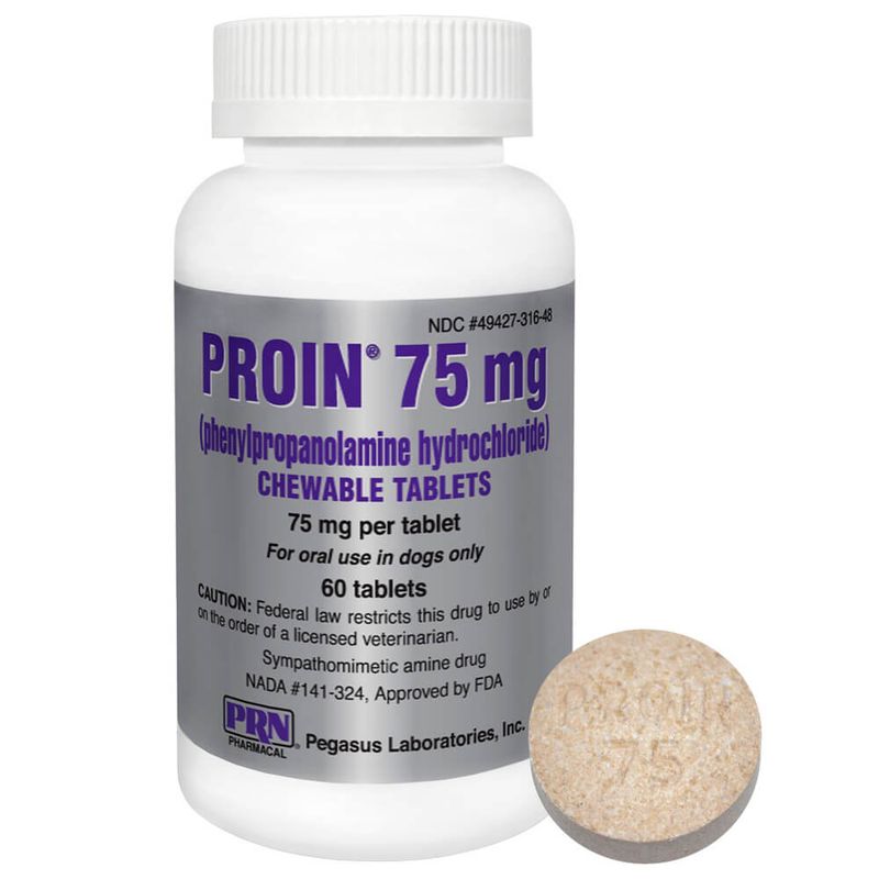 Proin Rx, 75 mg x 60 ct - Pet Supplies 4 Less
