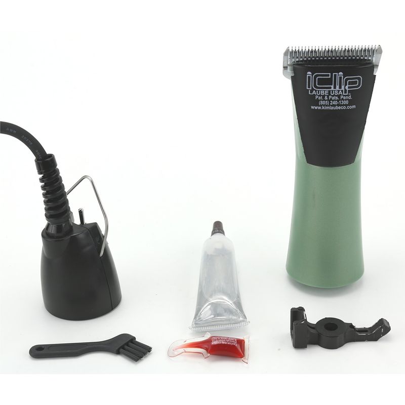 Laube Iclip Corded clipper 2speed Green - Lambert Vet Supply | Dog, Cat ...