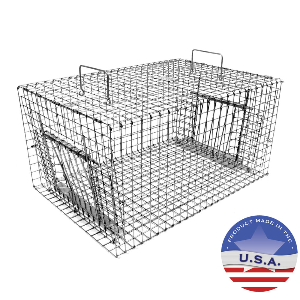 Tomahawk Live Trap 502 Collapsible Pigeon Trap with Two Trap Doors ...