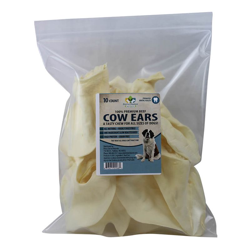 Cow Ear, 10 Pack - Lambert Vet Supply | Dog, Cat, Horse, Kennel, & Vet ...
