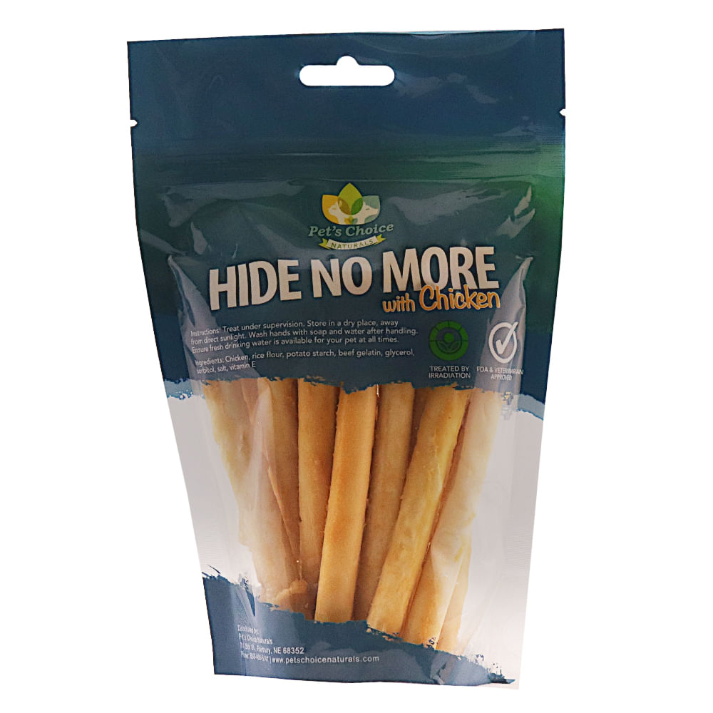Hide No More, Rawhide-Free Sticks with Chicken, 4-5", 18pk - Lambert ...