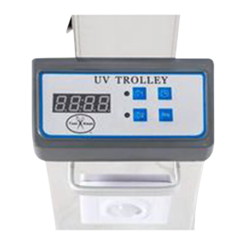 Anti-Microbial UVC Room Rolling Cart - Pet Supplies 4 Less