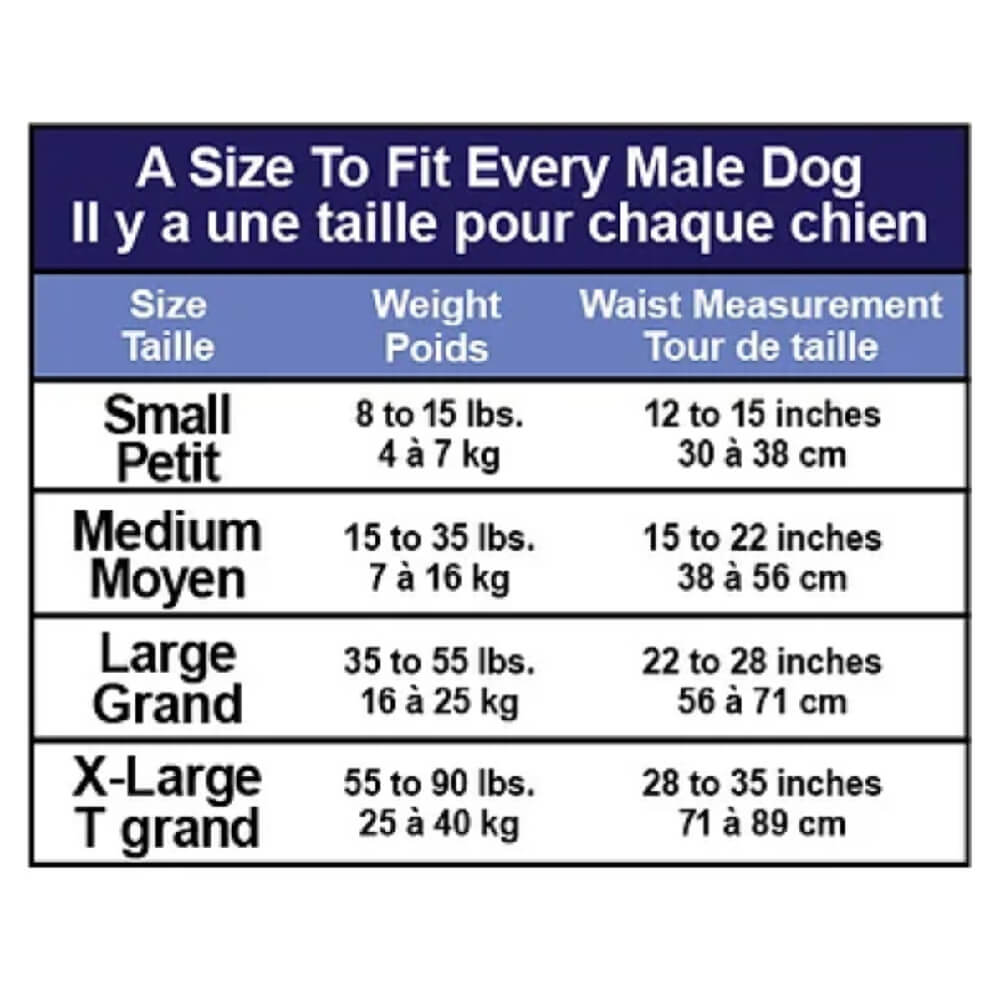ZorbiPants Male Wrap Small 13" to 19" - Lambert Vet Supply | Dog, Cat ...