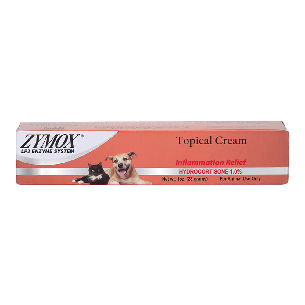 Zymox Topical Cream with Hydrocortisone - Pet Supplies 4 Less