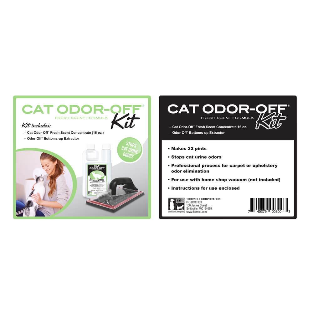 Cat Odor-Off Fresh Scent Extractor Kit - Pet Supplies 4 Less