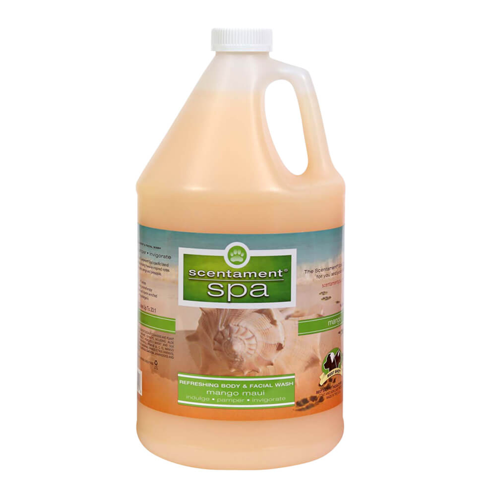 Scentament Spa Mango Maui Facial & Body Wash Gallon - Lambert Vet ...