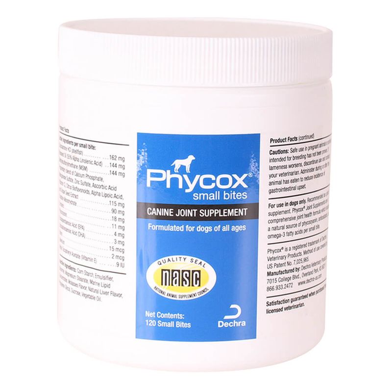 Phycox Small Bites (soft chew) 120 ct - Lambert Vet Supply | Dog, Cat ...