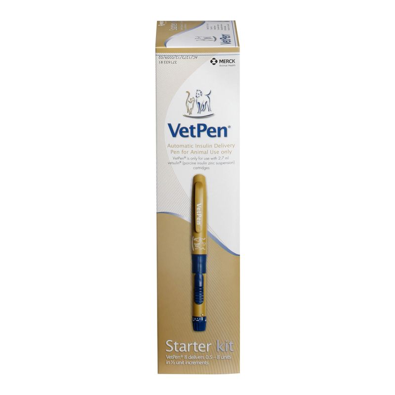 Rx Vetsulin VetPen Device 8IU Starter Kit for Pets - Pet Supplies 4 Less