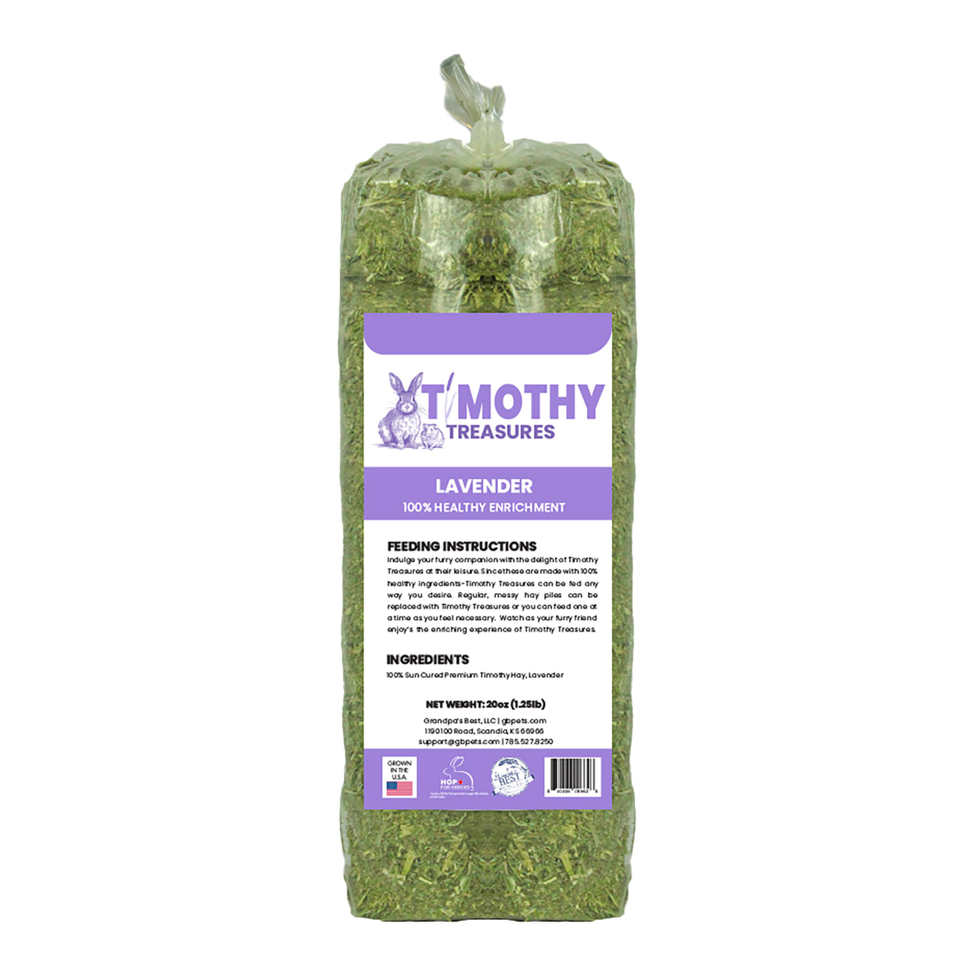 Timothy Treasures Lavender - Pet Supplies 4 Less