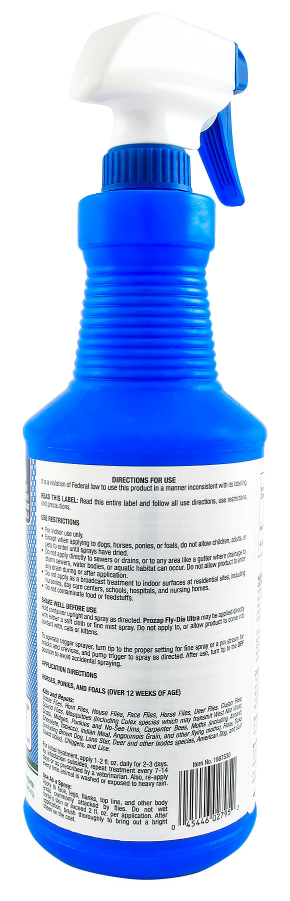 Prozap Fly-Die Ultra Spray for Horses - Lambert Vet Supply | Dog, Cat ...