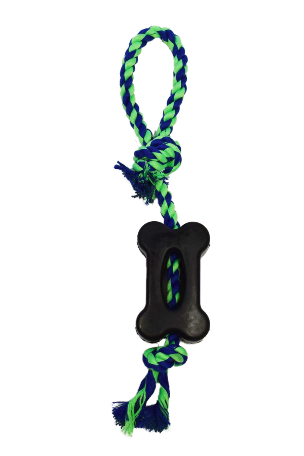 Bone with Rope Handle Dog Toy - Lambert Vet Supply | Dog, Cat, Horse ...
