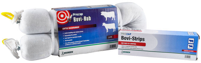Prozap Bovi-Rub Cattle Backrubber & Bovi-Strips for Cattle - Lambert ...