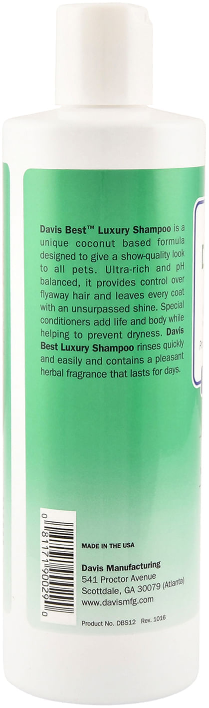 Davis Best Luxury pH Balanced Pet Shampoo - Pet Supplies 4 Less