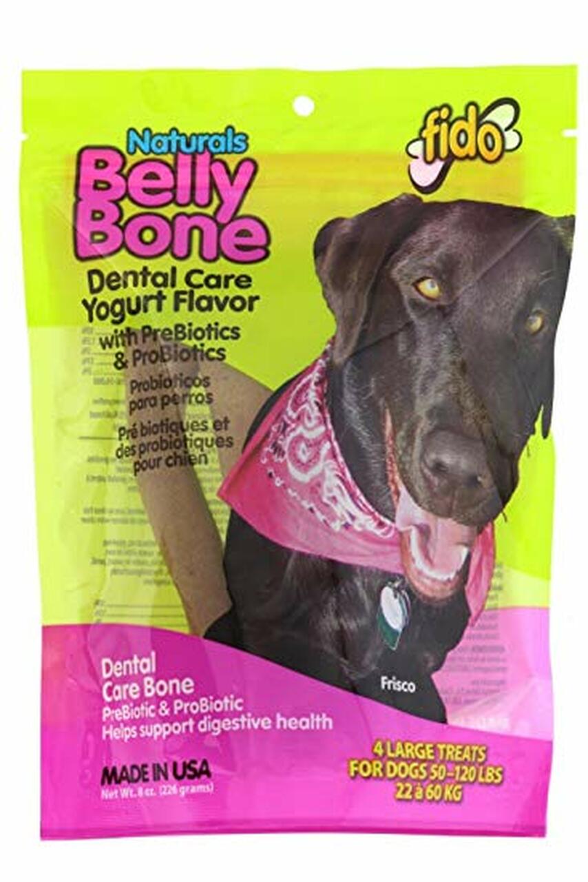 Fido Belly Bones Naturals Dental Care Dog Treats - Pet Supplies 4 Less