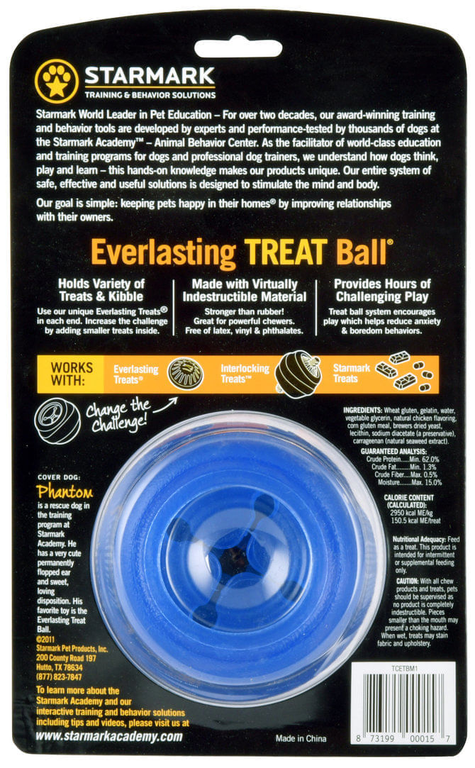 Starmark Everlasting Treat Ball Original, Medium - Lambert Vet Supply ...