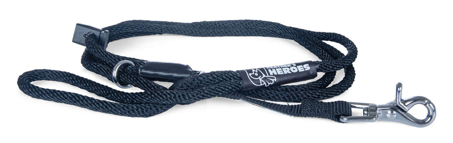 Heather's Hero's Sidekick Mini 1/4" Dog Leash - Lambert Vet Supply ...