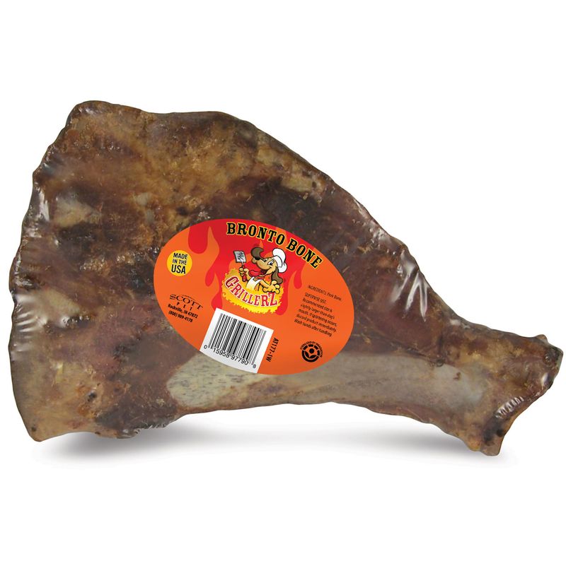Grillerz Pork Bronto Bone Dog Treat - Lambert Vet Supply | Dog, Cat ...