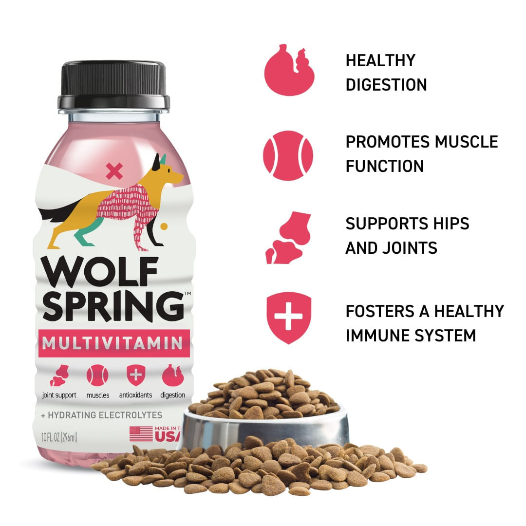 Wolf Spring Multivitamin Dog Food Topper - Lambert Vet Supply | Dog ...