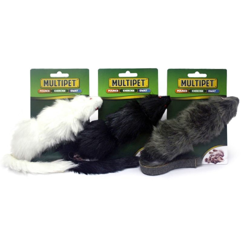 Multipet Long Mouse Cat Toy, 5.5" - Lambert Vet Supply | Dog, Cat ...