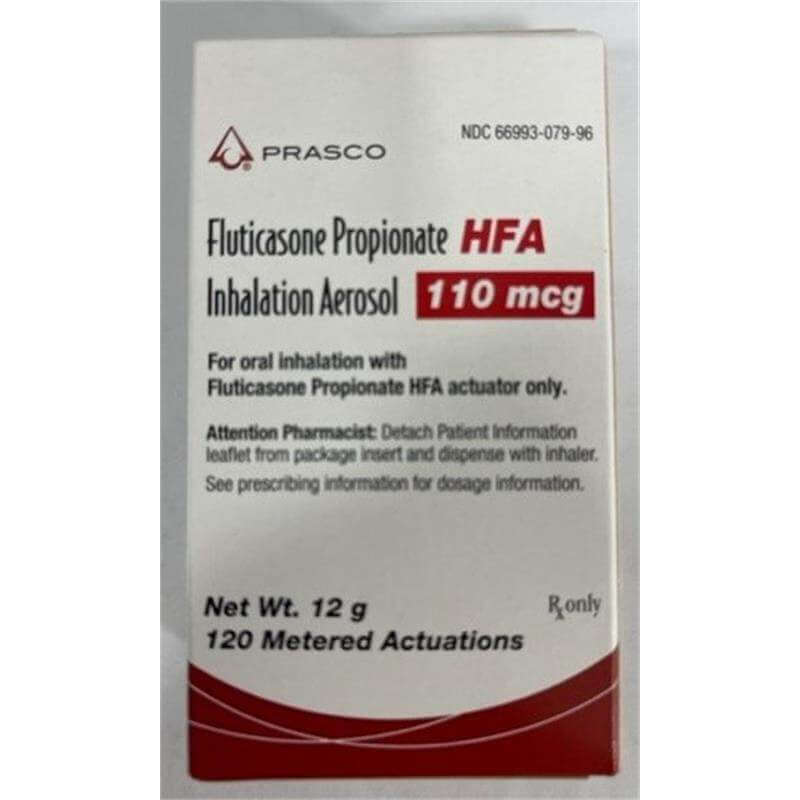 Rx Fluticasone Inhaler for Dogs and Cats, 110mcg 12gm - Pet Supplies 4 Less